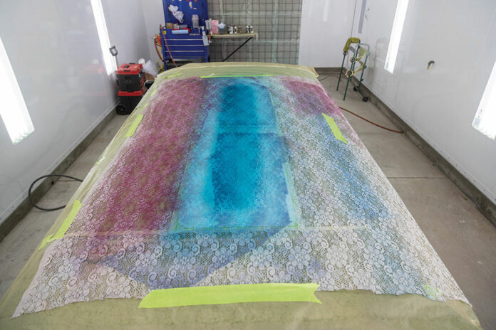 Wrapping Up The Custom Panel & Lace Paint Job