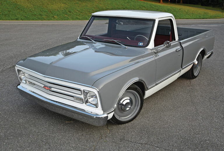 Father-Son Built Nardo Gray 1967 C10