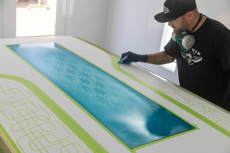 Wrapping Up The Custom Panel & Lace Paint Job