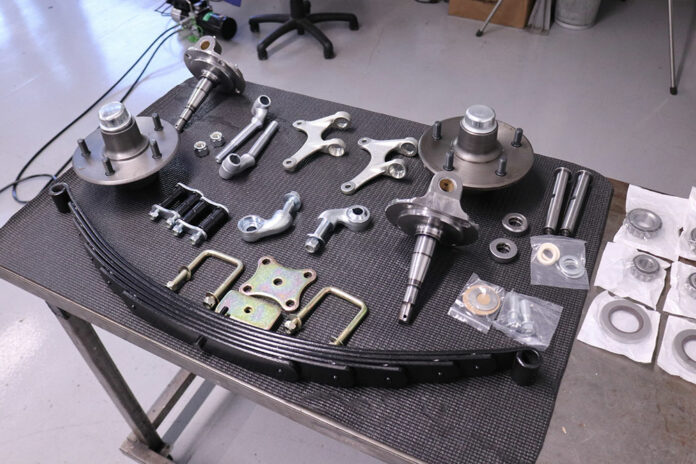 How to Install a Speedway Motors Dropped Axle on Your Model A