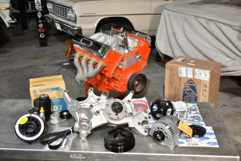 LS1 Vintage air front runner accessory drive system