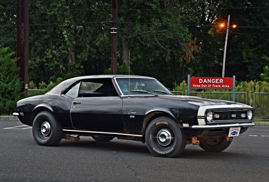 1968 Camaro drag racer barn find