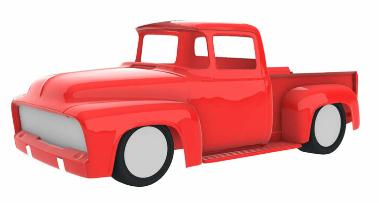 Subtle Modifications On A 1956 Ford F100