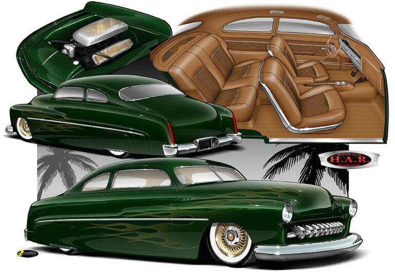 Wubker’s Award Winning Custom 1951 Mercury Custom Is Impeccable Street ...