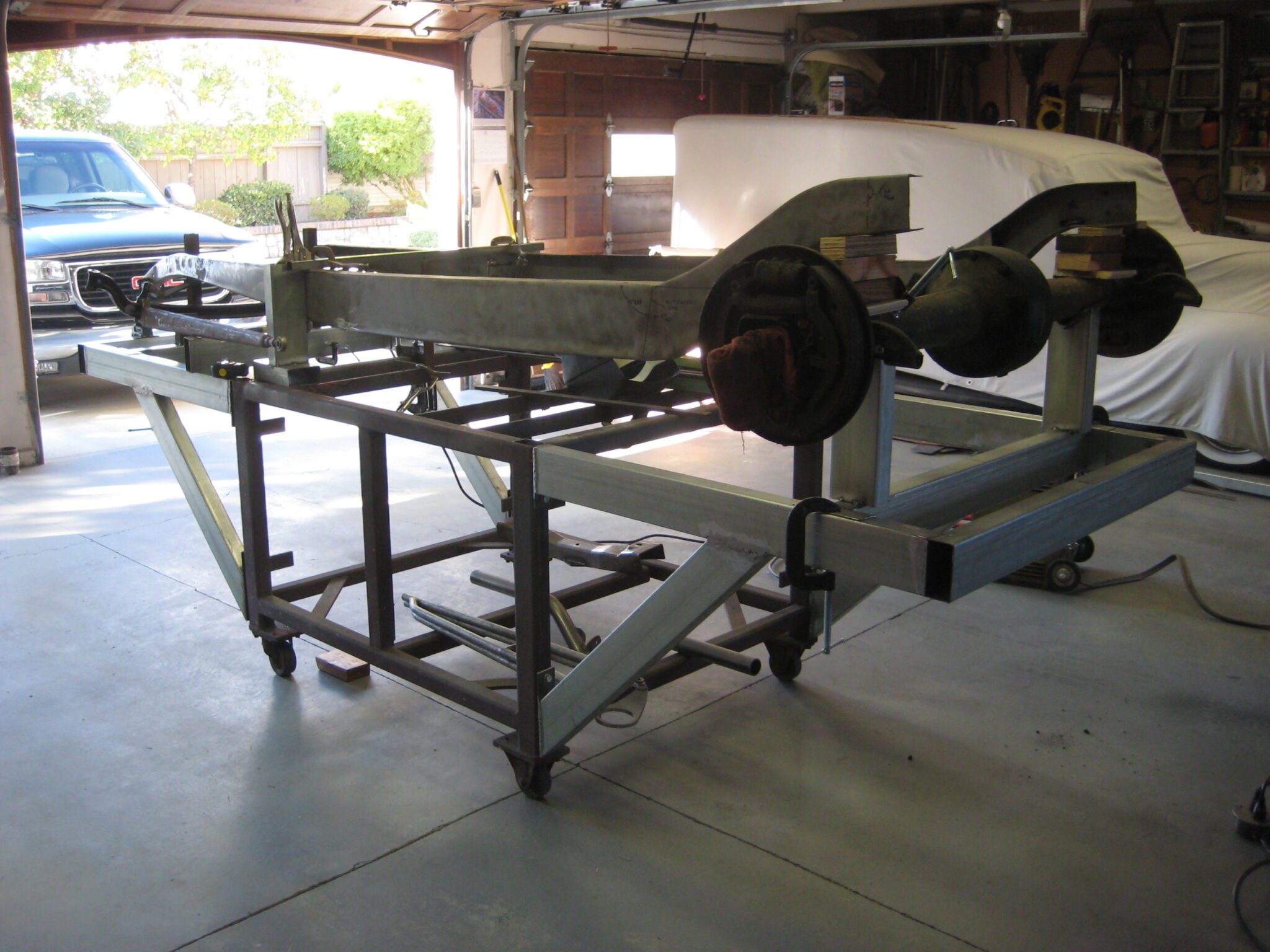 Building a Deuce Chassis for a Model A Phaeton