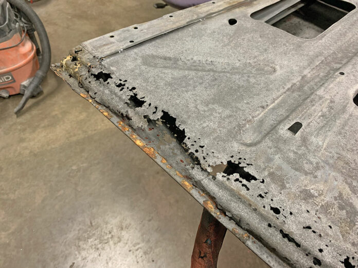 Precision Hot Rods Rust Repair On Door Shells