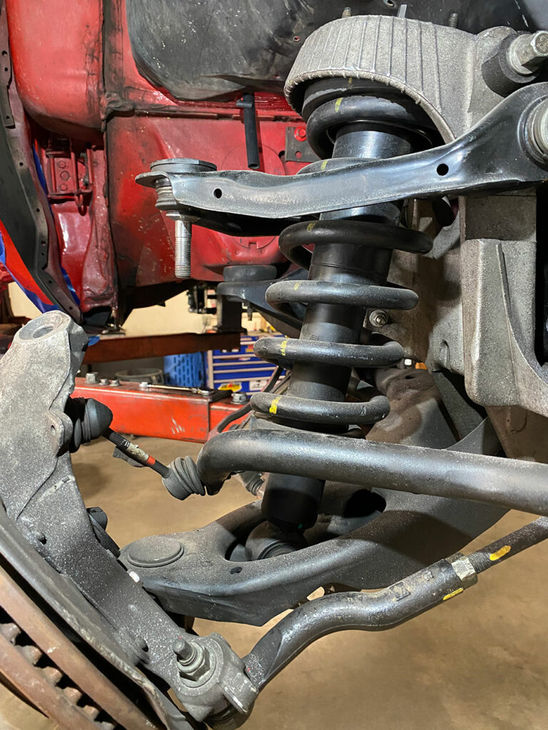 Affordable Coilovers For F-100 Crown Vic Front Suspension Swap