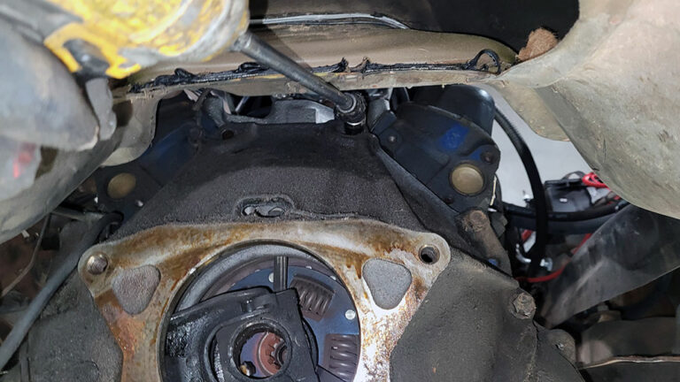 How To Install a TR3550 Tremec Transmission Into a Dentside Ford