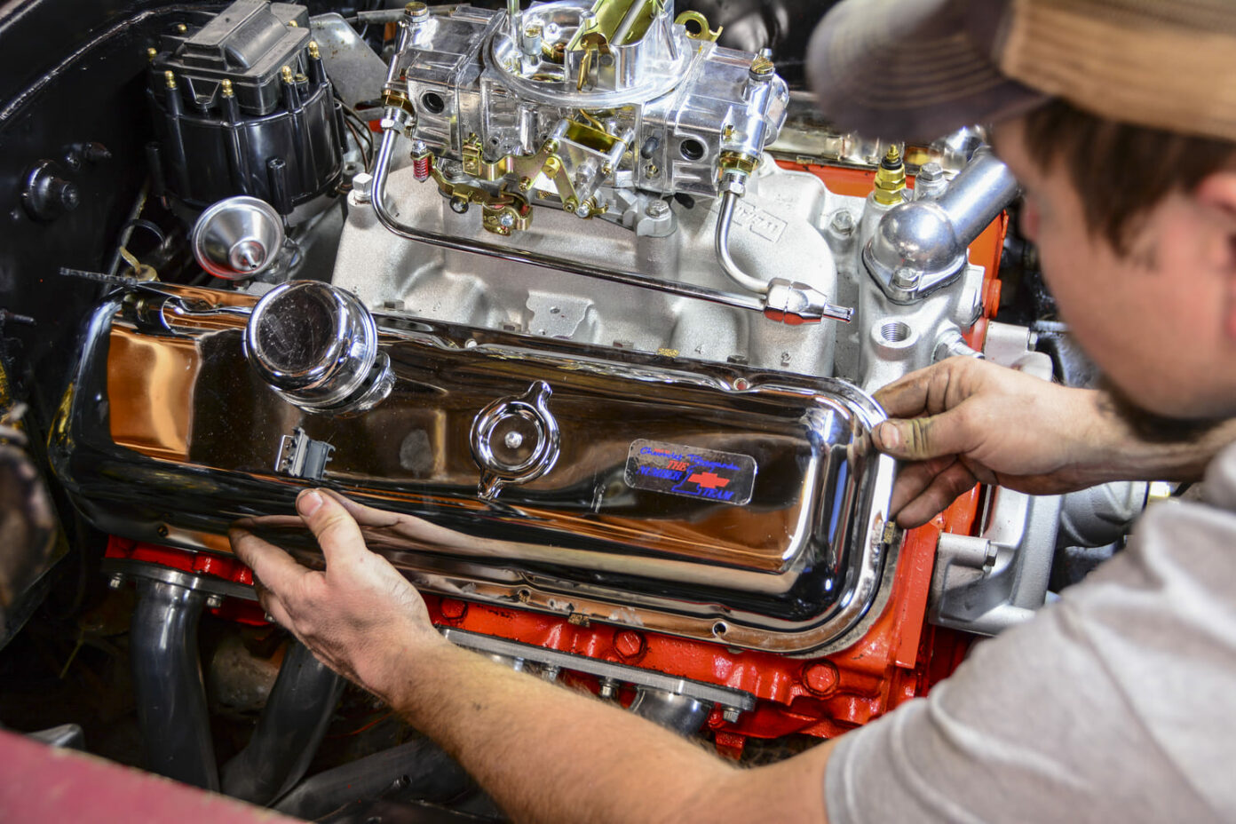 Refreshing the appearance of an outdated Chevy big block