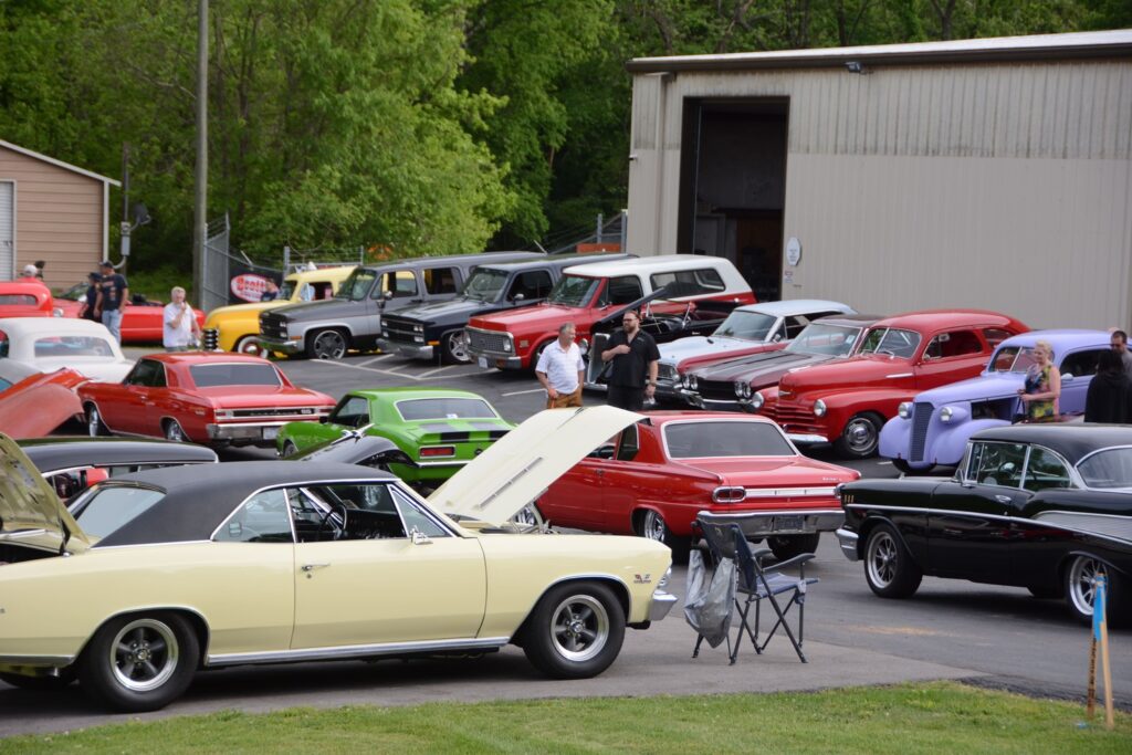 A Packed House at Scott’s Hotrods Open House