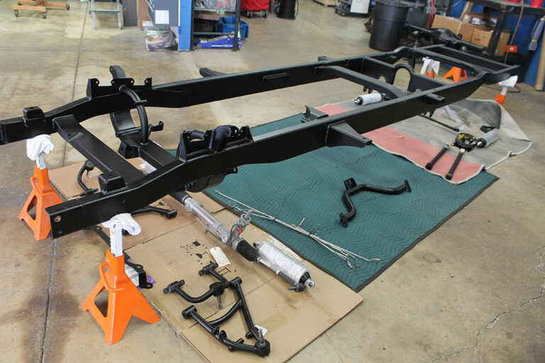 How To Install Art Morrison GT Sport Chassis With MetalWorks Speed Shop