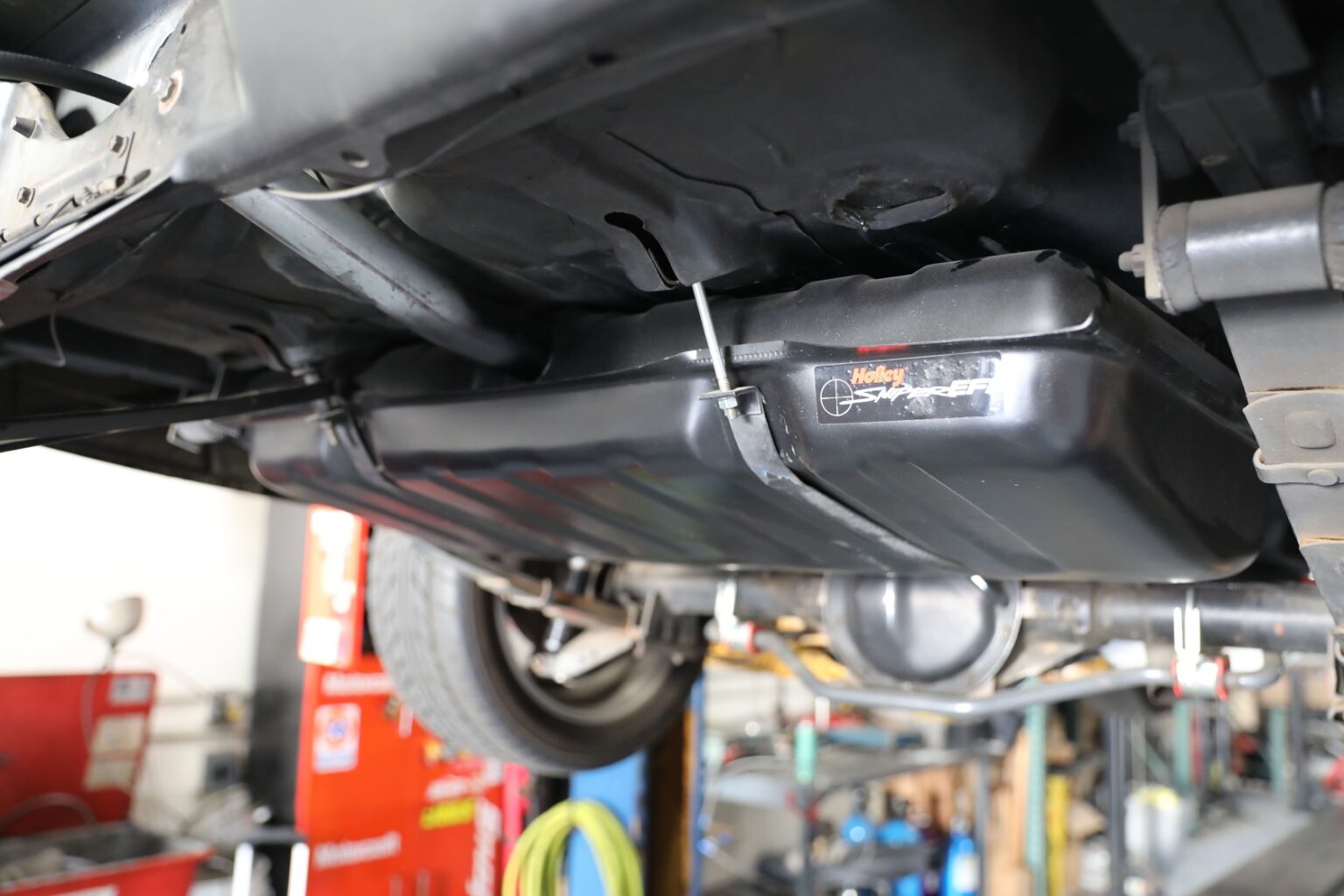 Installing Holley Sniper Quadrajet fuel injection on a 1972 Chevy Nova