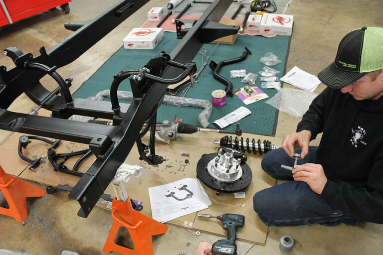 How To Install Art Morrison GT Sport Chassis With MetalWorks Speed Shop