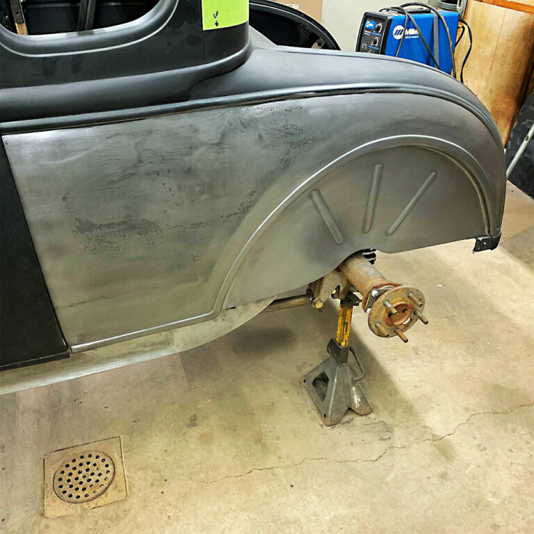 How To Replace a Ford Model A Rear Quarter Panel