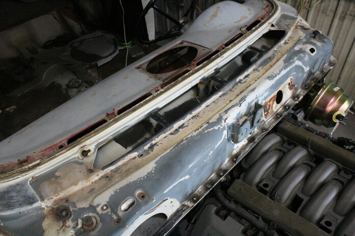 Ford Ranch Wagon Firewall Modification