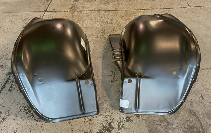 Retrofitting 1973-80 AMD Inner Fenders On 1981-87 Square Body Chevy