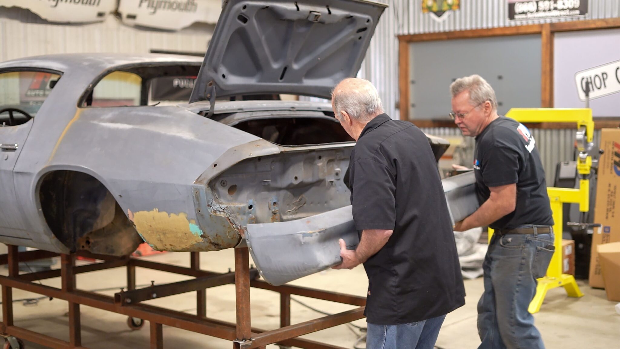 1978 Camaro Steel Bumper Conversion