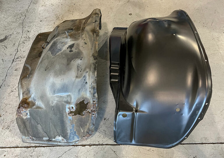 Retrofitting 1973-80 AMD Inner Fenders On 1981-87 Square Body Chevy