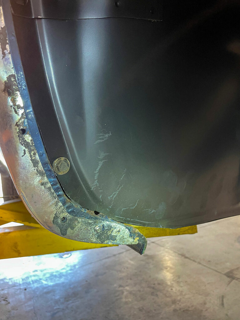 Retrofitting 1973-80 AMD Inner Fenders On 1981-87 Square Body Chevy