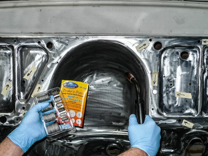 How to Fill Holes in Metal with Pre-Fabbed Discs