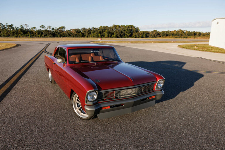 Amazing Pro Touring style 1966 Nova Restomod