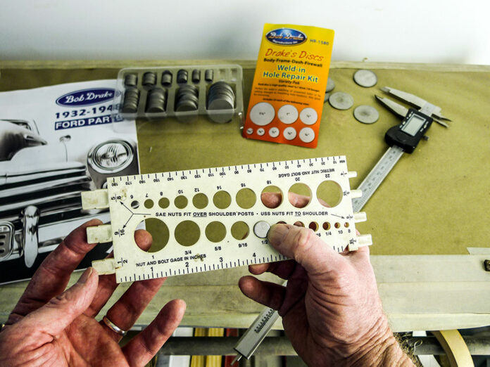 How to Fill Holes in Metal with Pre-Fabbed Discs