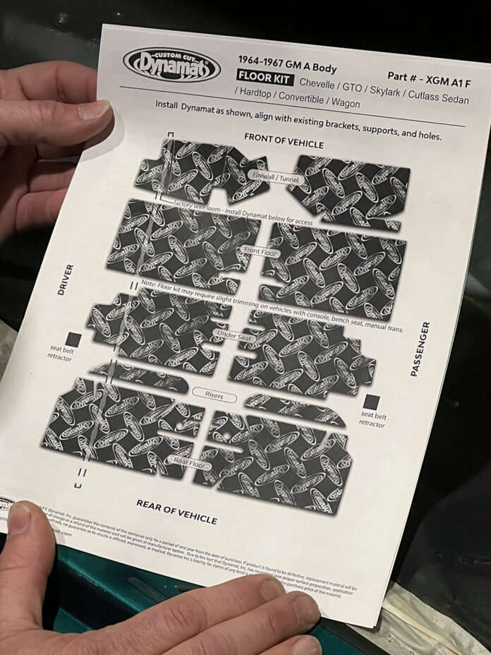 How To Install Dynamat Xtreme Custom Cut Kit On A GM A-Body