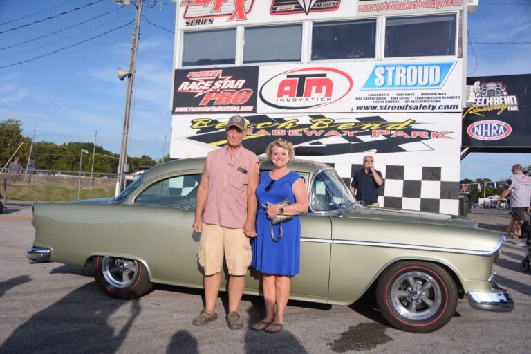 1955 chevy American tri five association giveaway car