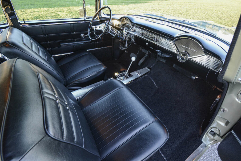 1955 chevy American tri five association giveaway car