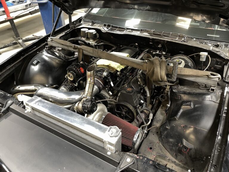 Upgrading a third-gen Camaro front suspension and brakes