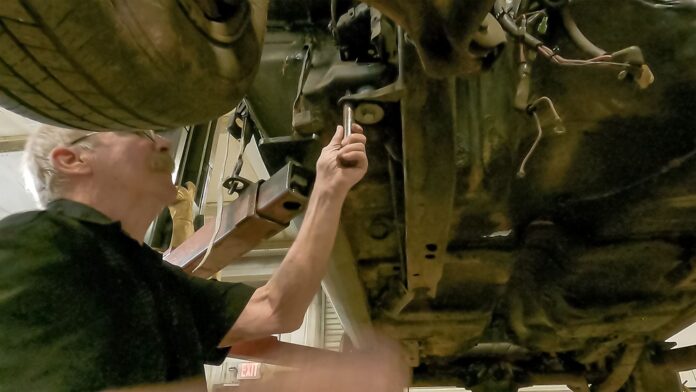 Converting a 1978 Camaro into a steel bumper model part four