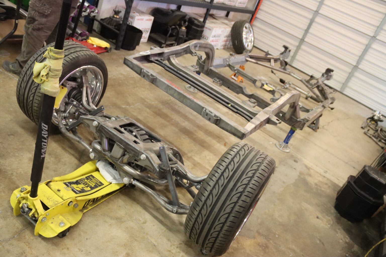 C2 Corvette Art Morrison GT Sport chassis swap
