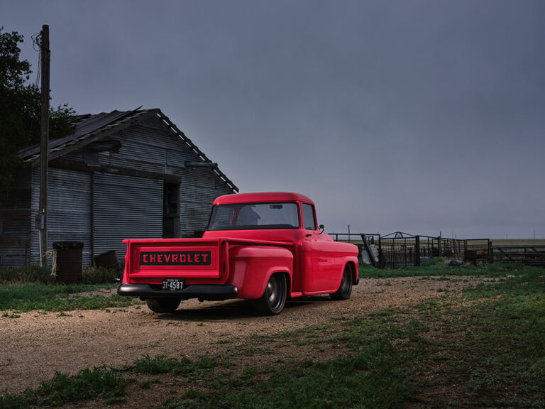 Hub City Fab Built Chevy Task Force Farm Truck