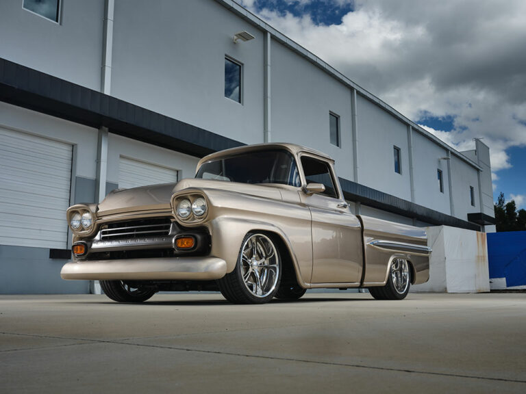 Miranda Built ‘59 Chevy Apache, A True Work of Art