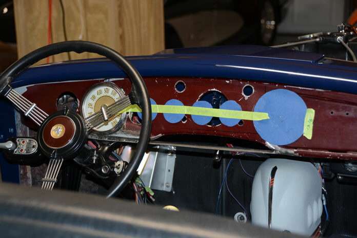 How To Make a Custom Dash For An Early Ford