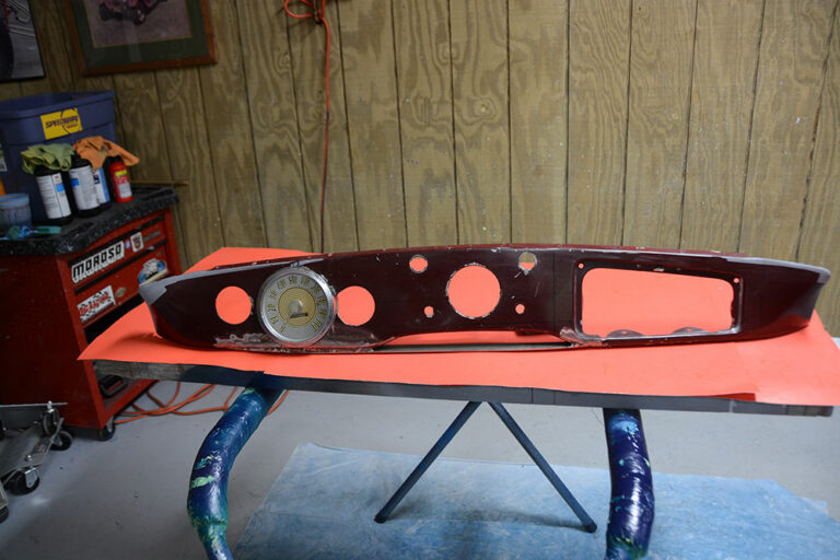 How To Make a Custom Dash For An Early Ford
