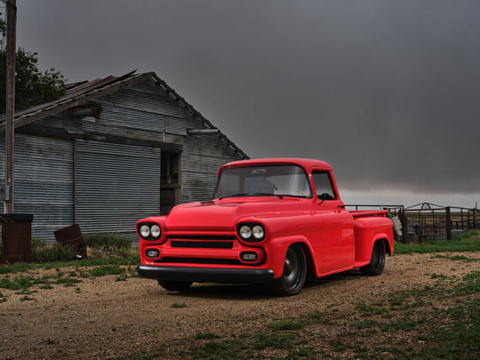 Hub City Fab Built Chevy Task Force Farm Truck