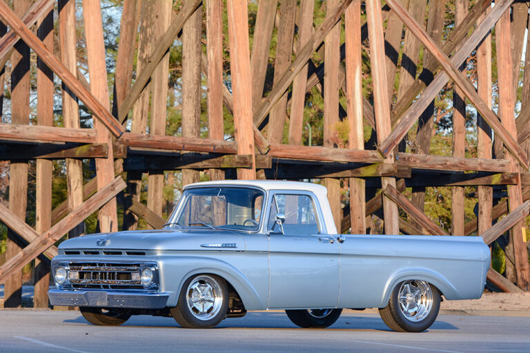 Pate’s Passion: Ice Blue 1961 Ford F100