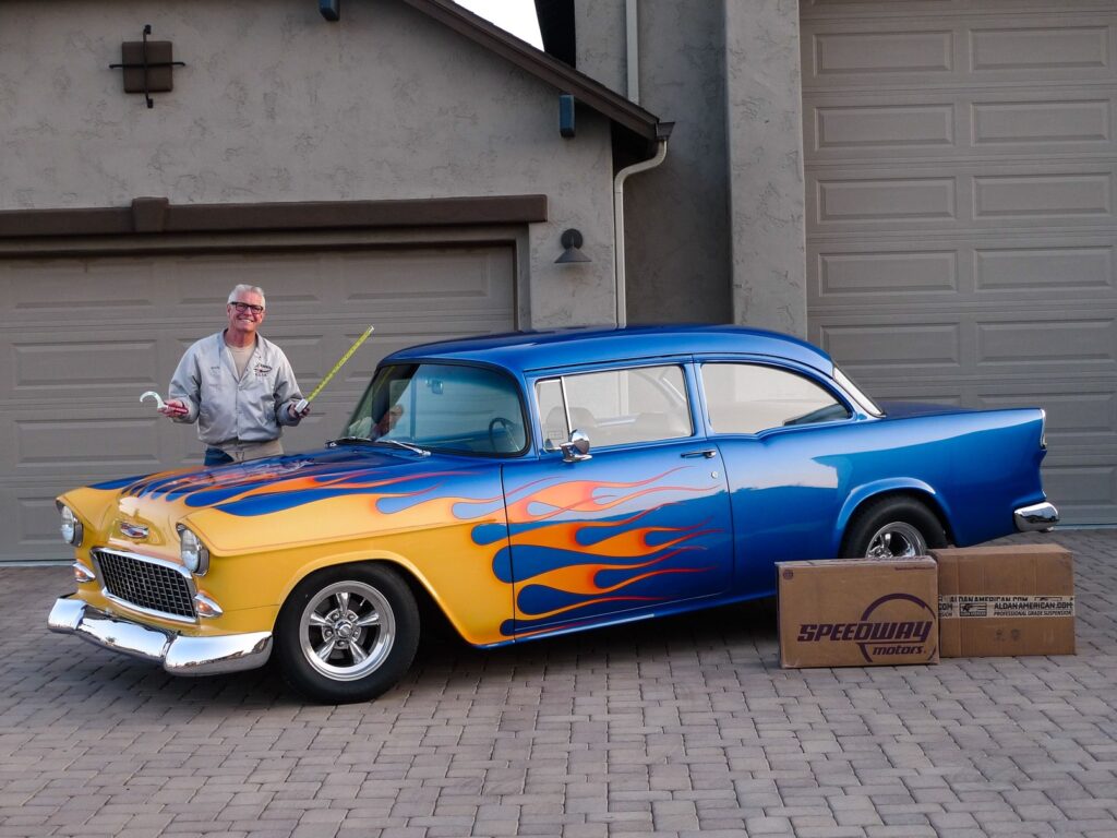 1955 Tri-Five Chevy Front and Rear Suspension Upgrade