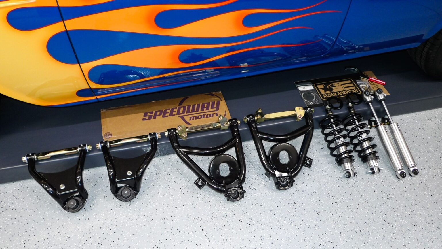 1955 Tri-Five Chevy Front and Rear Suspension Upgrade