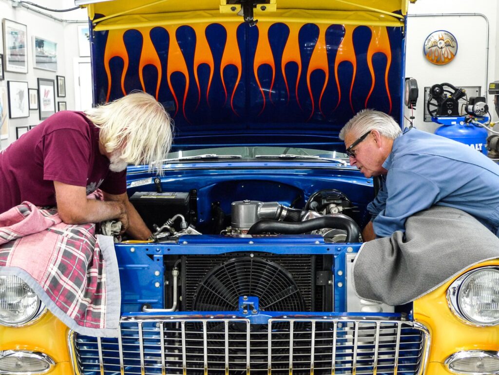 1955 Tri-Five Chevy Front and Rear Suspension Upgrade