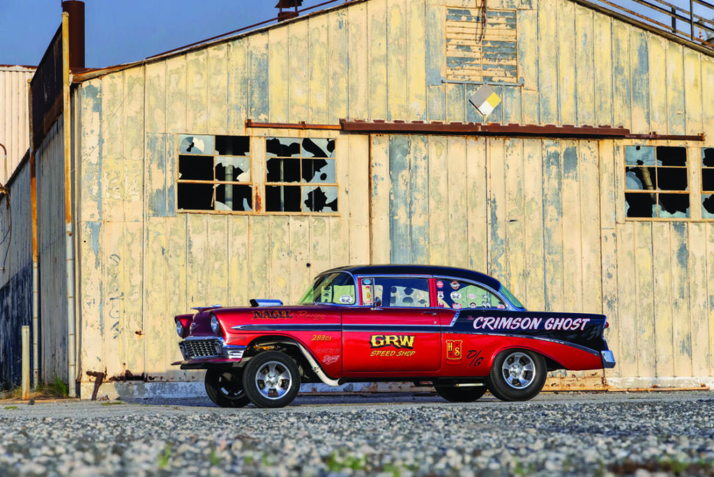 283CI Gasser Style 1956 Chevy Bel Air
