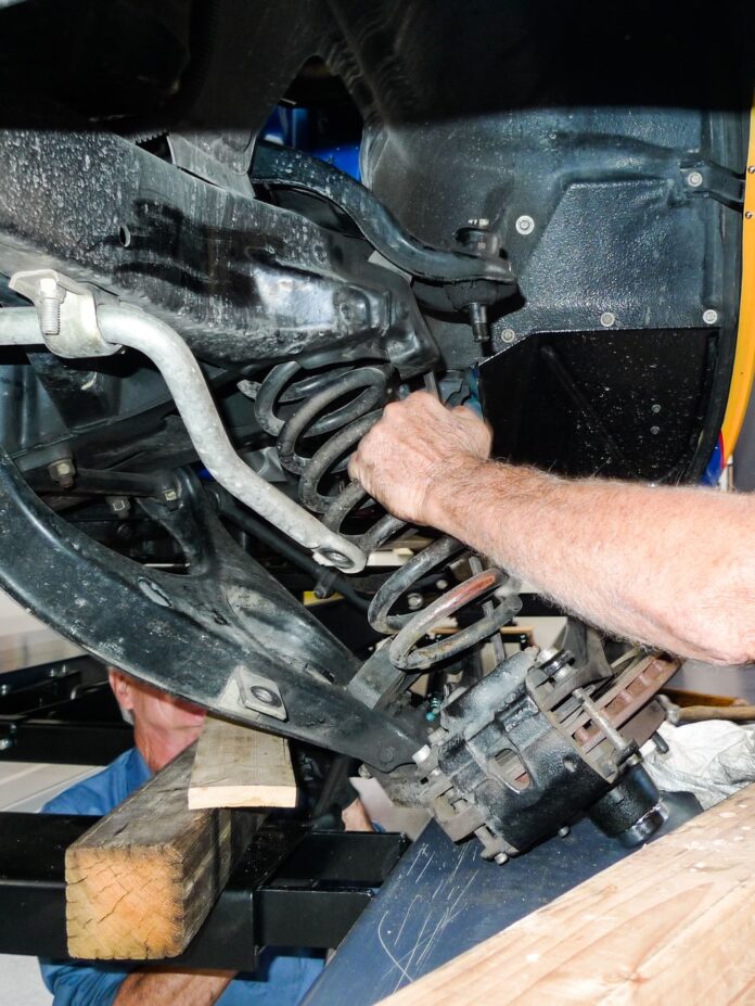 1955 Tri-Five Chevy Front and Rear Suspension Upgrade