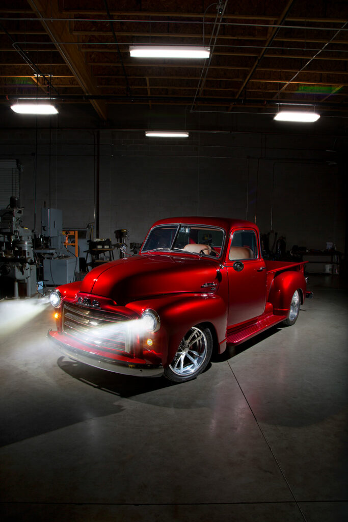 Soul Red 1950 GMC Pickup Fresh From Fat Fender Garage
