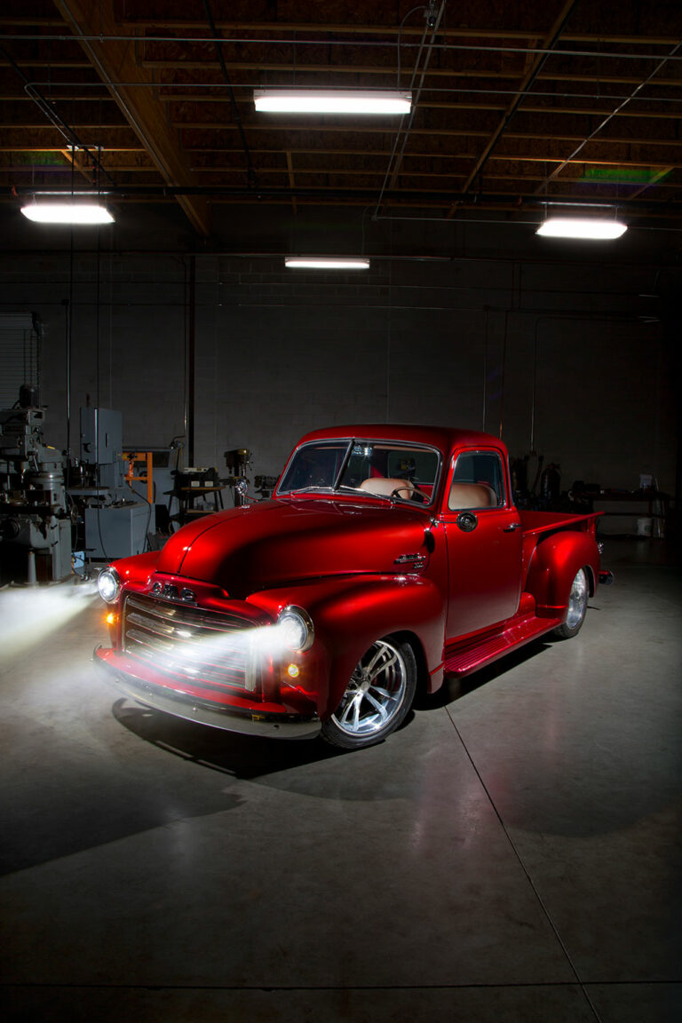 Soul Red 1950 GMC Pickup Fresh From Fat Fender Garage