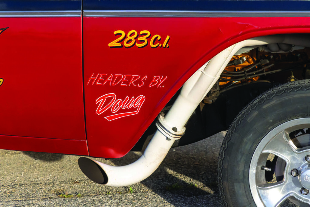 283CI Gasser Style 1956 Chevy Bel Air