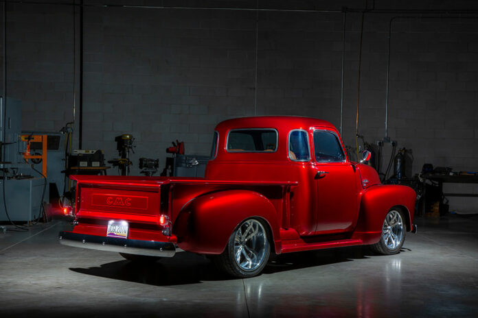 Soul Red 1950 GMC Pickup Fresh From Fat Fender Garage