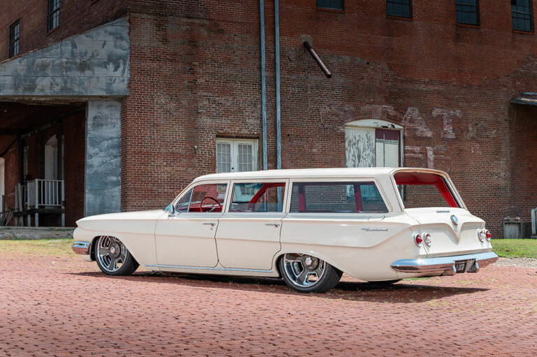 This ‘61 Chevy Station Wagon is a Killer Hot Rod Family Hauler!
