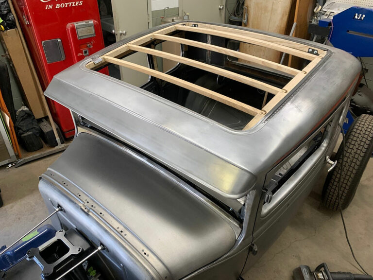 A Ford Model A with style: How to Chop a Hot Rod’s Roof and Make it Unique