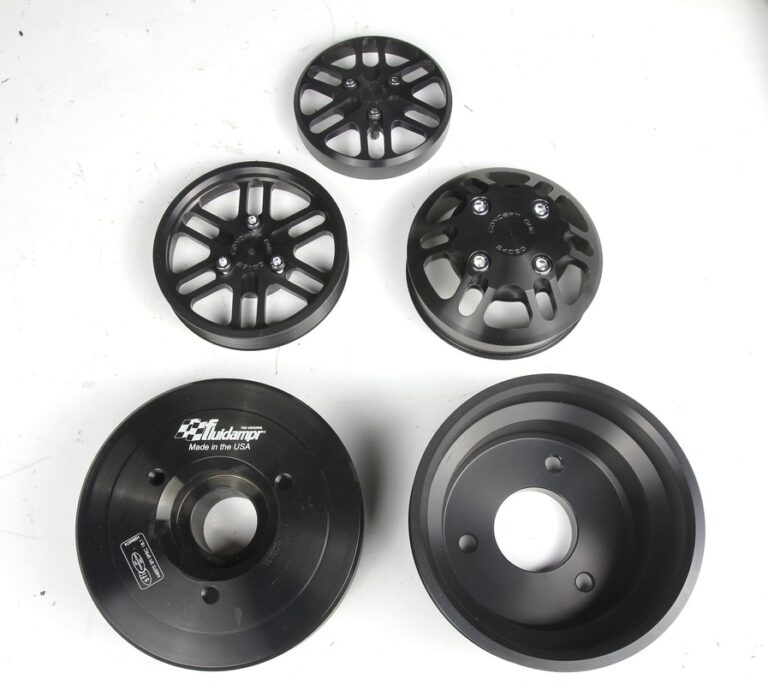 Installation process of a Concept One pulley system on a LS3 engine.